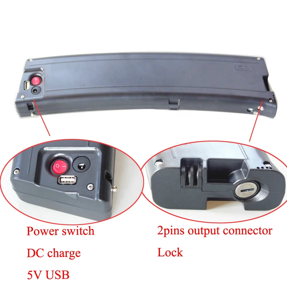 Reention Rapier IR-III Scimitar Bending Curved E-Bike Battery