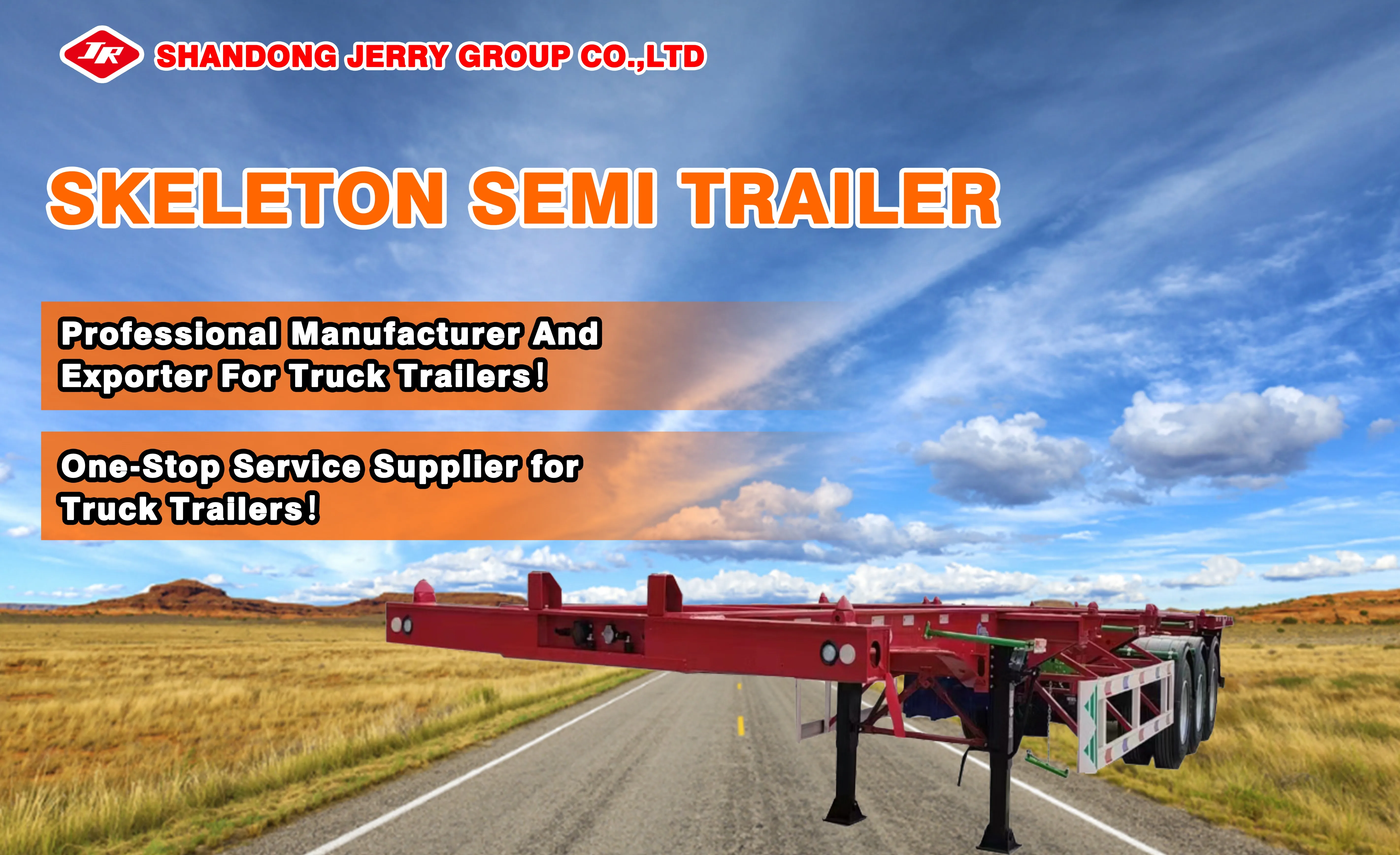 Low Price 40ft 20ft Tri axle Container Sliding Skeletal Semi Trailer low-price-40ft-20ft-tri-axle-container-sliding-skeletal-semi-trailer