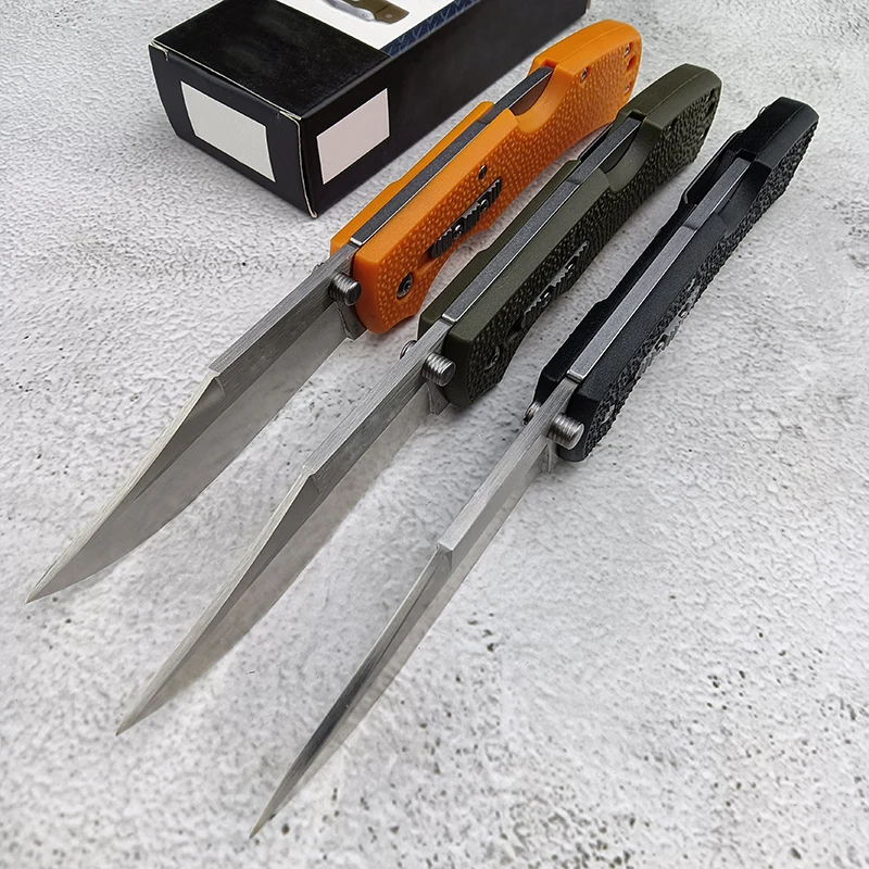 DOUBLE SAFE 23JC Outdoor Pocket Knife 8Cr13Mov Blade Camping EDC Tool ...