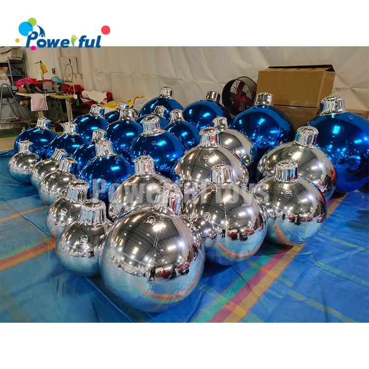 Iridescent Mirror Balloon Model Hanging Floating Mirror Ball Sphere Pvc ...