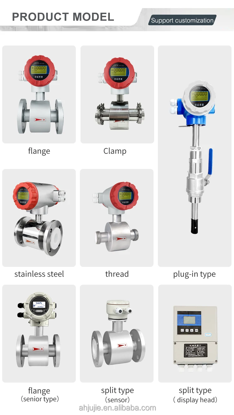 High Accuracy Electromagnetic Flow Meter - RS485 Modbus
