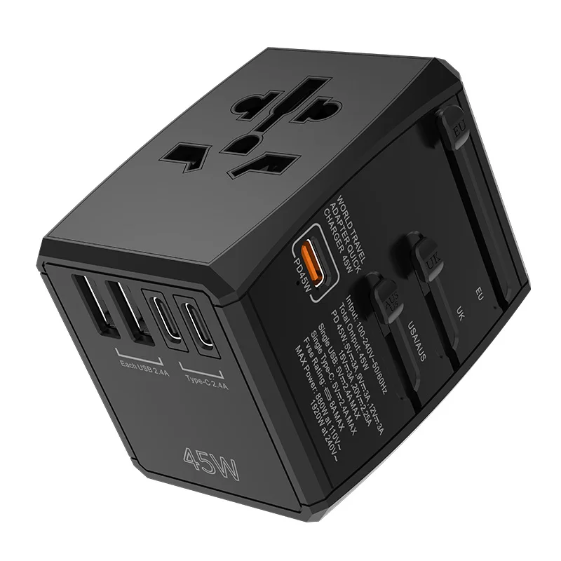 2024 New Power Outlet Adapter 6-outlet Double 12v Outlet Portable Power ...