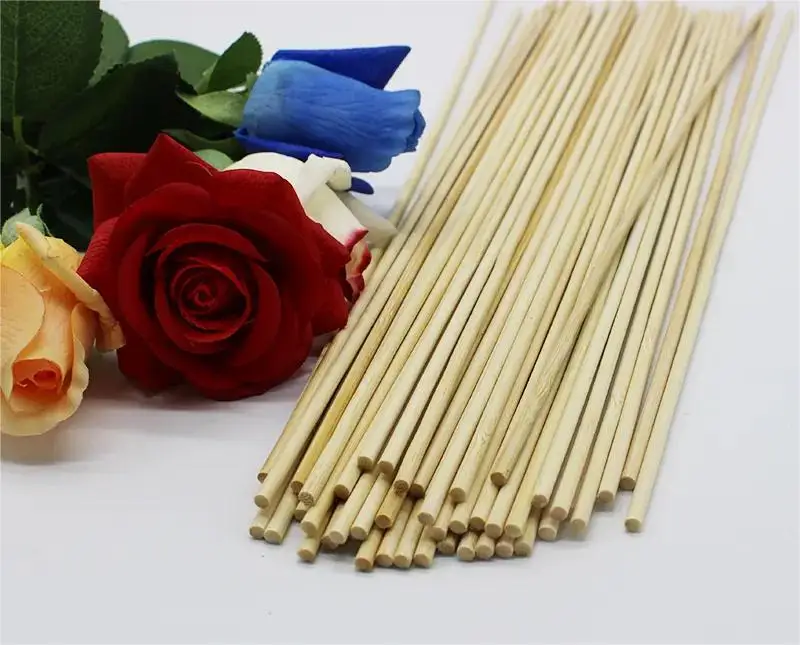 Customized Natural Flower Stick - Long Thick Bamboo Sticks - Buy Bamboo ...