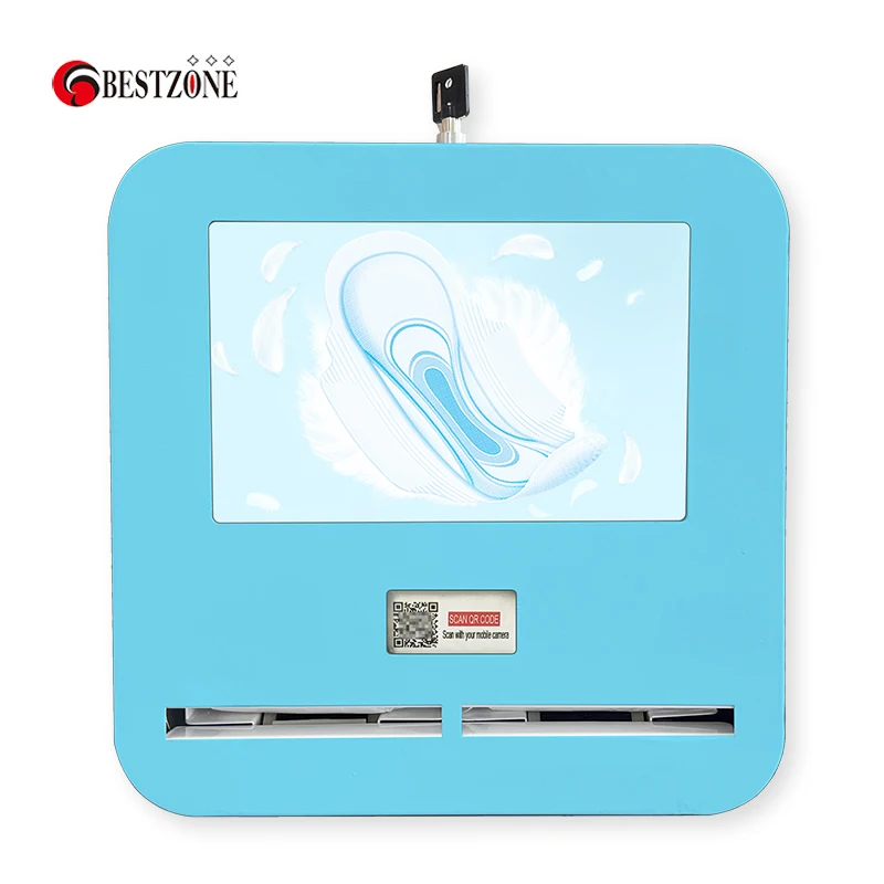 Sanitary Pads Vending Machine - QR Code Wall Mounted