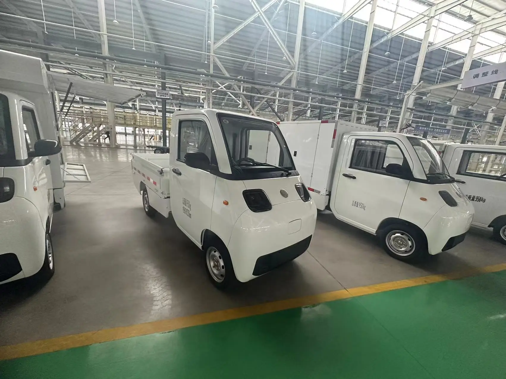 Ev Car 2024 Pure Electric Van Transporter 2 Seats Cargo Truck Electric ...