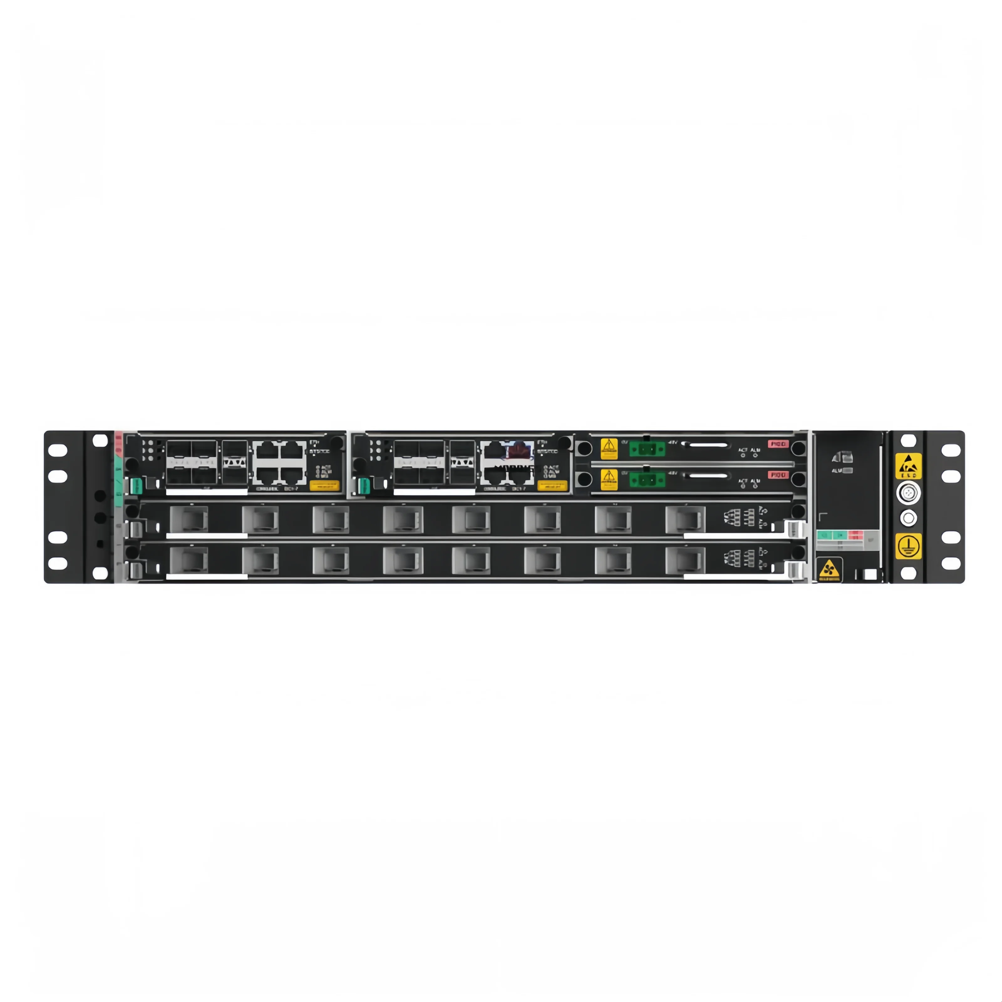Mini OLT GPON Fiber OLT AN6000-2-AC Carrier Class Modular GPON 16ports ...