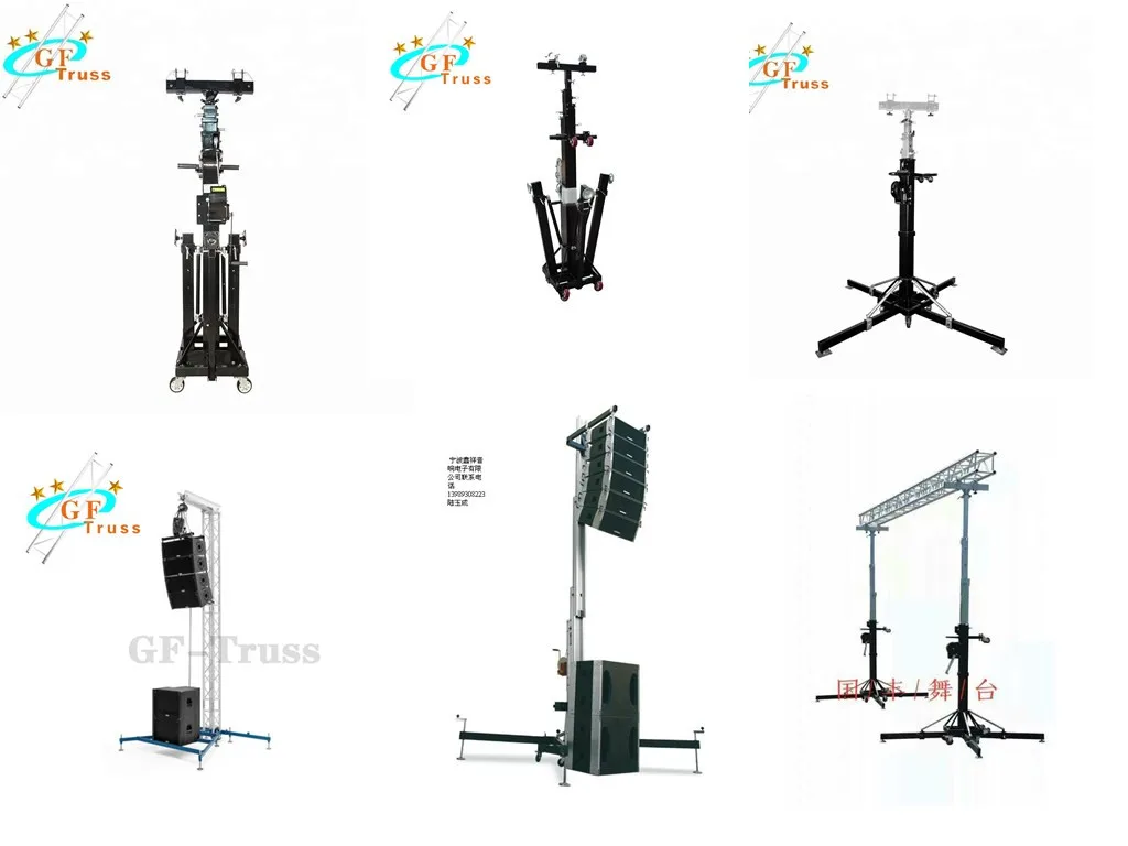 Gf-truss LED Screen TV Ground Support Stand Truss for Outdoor Stage ...