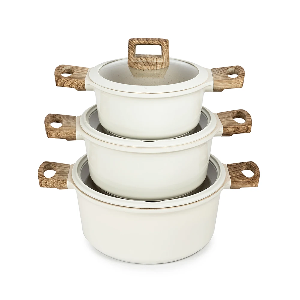 Custom Cast Aluminum 13pcs Kitchen Set Non Stick Cookware Sets With ...