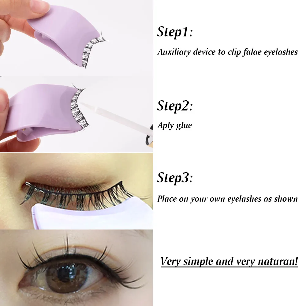 Yiernuo Lash Clip Applicator - Perfect for False Eyelashes