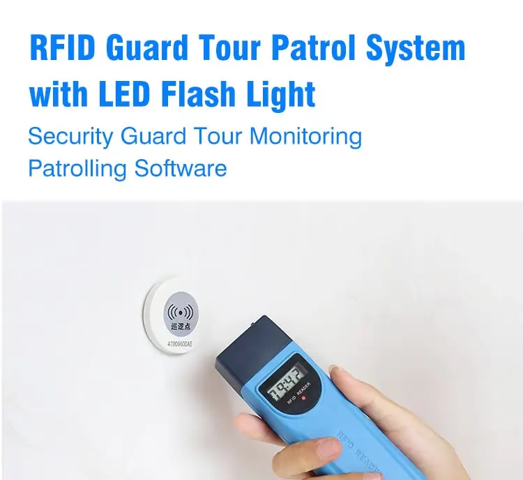 Tamper-Proof Security Guard RFID Guard Tour with Management Software ...