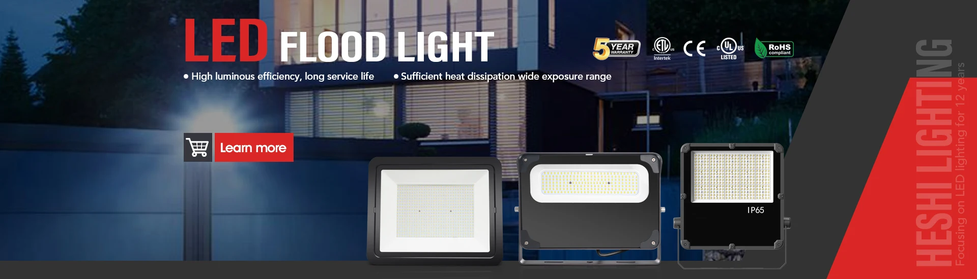 Foshan Heshi Electrical Lighting Co., Ltd. - Flood Light, Solar Flood Light