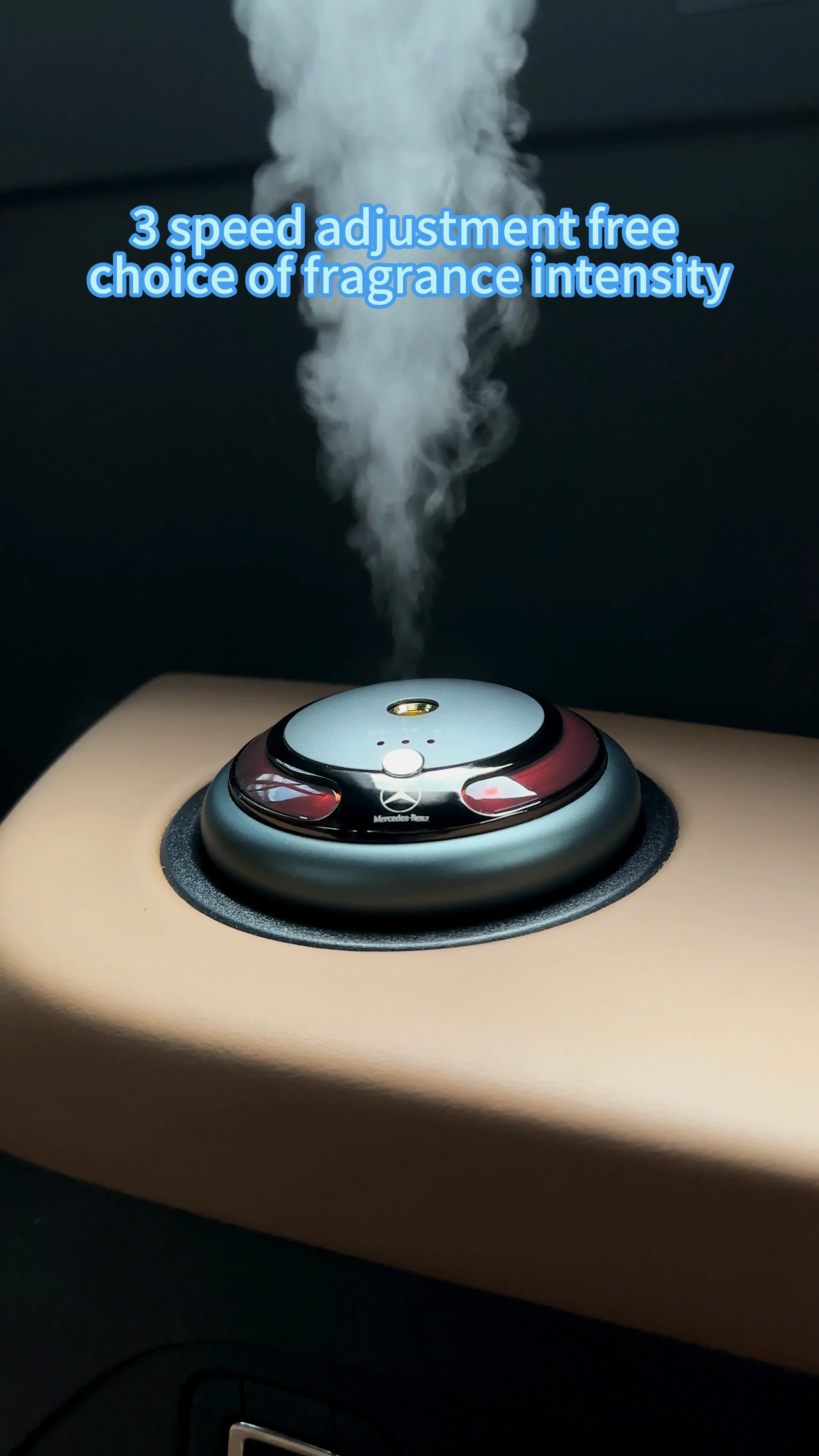 2023 New Smart Car Fragrance Diffuser Led Light Aromatherapy Car Air ...