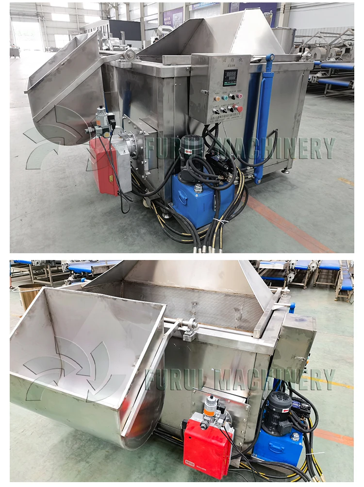 Fry Freidora Continua Crispy Fried Chicken Frier Deep Fryer Machine In ...