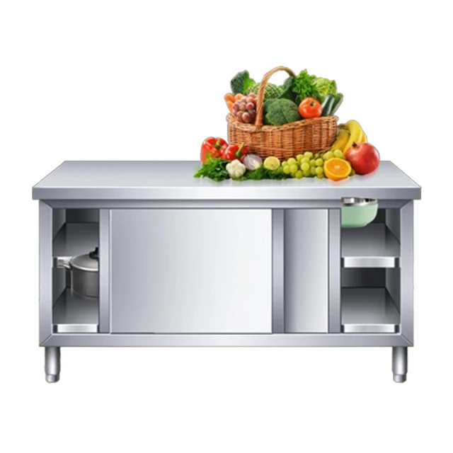 Kitchen Storage Cabinet Commercial Kitchen Working Table - Buy ...