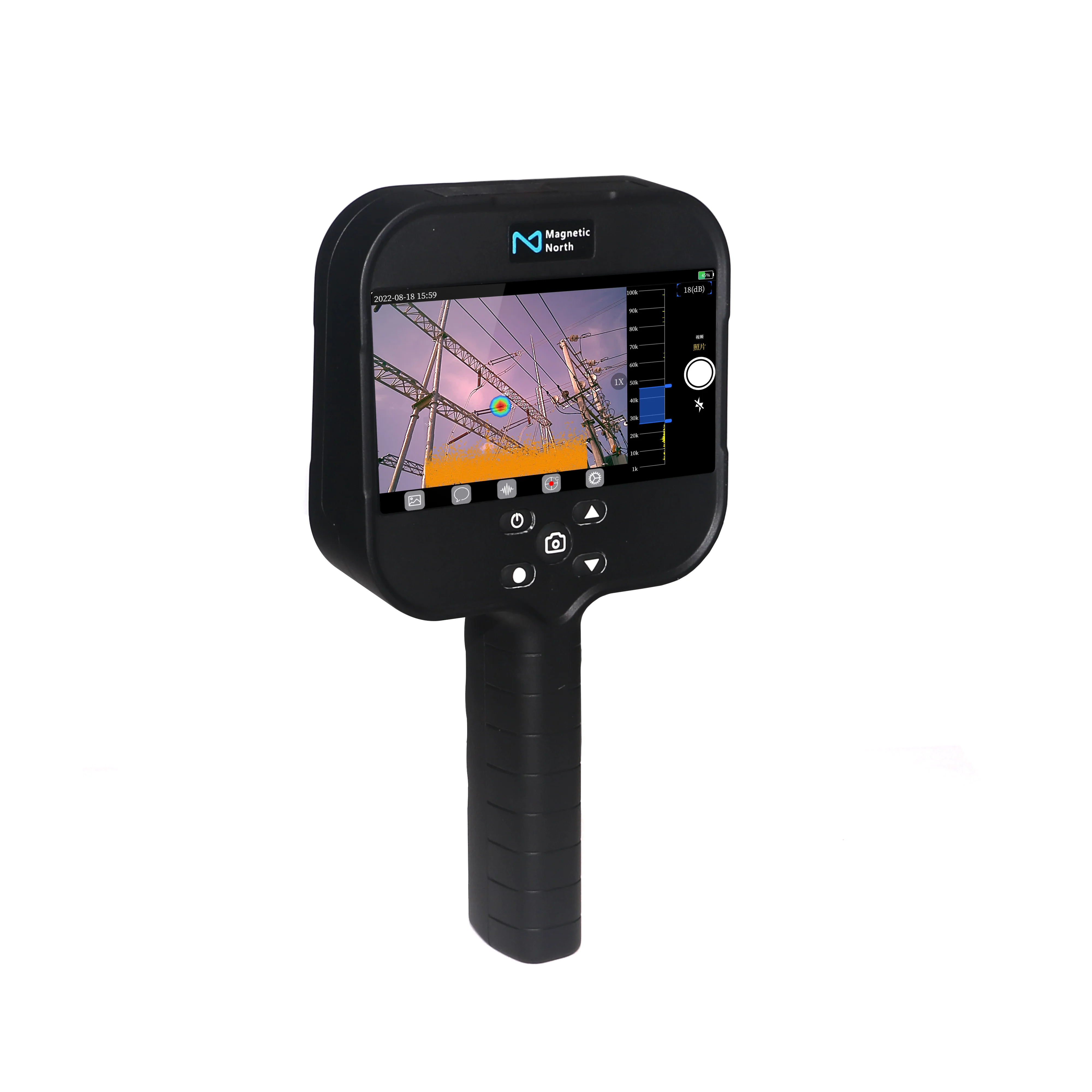 R2 Hand-Held Acoustic Imager Camera for Public Safety Leak Testing ...