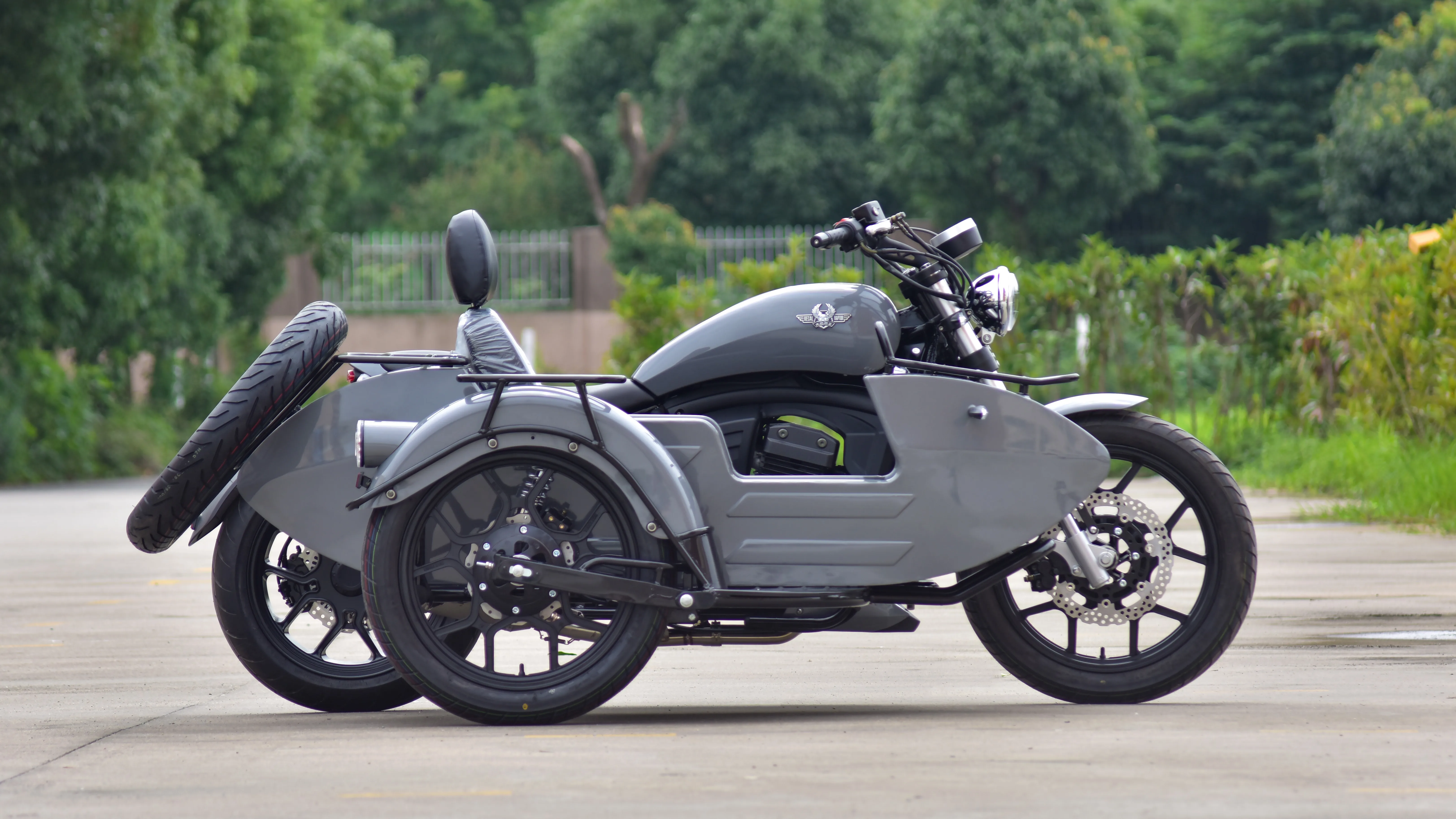 Regal Raptor 400CC Gasoline 3 Wheels Motorcycle with Sidecar - 130 km/h ...