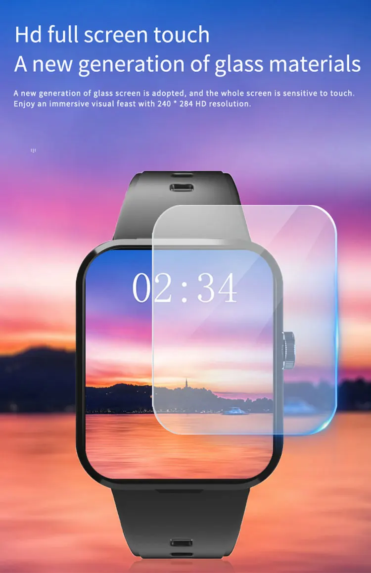 V22 Smartwatch - Customizable Relogio with Voice Assistant