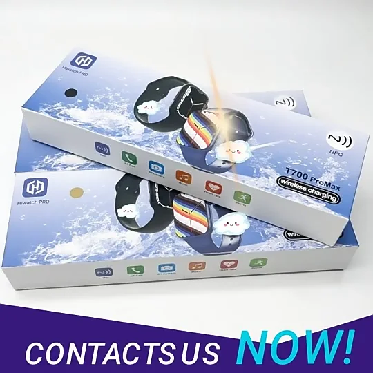 New Wearable Smart Watch T700 Pro Max Ip68 Full Touch Screen Bt Call ...