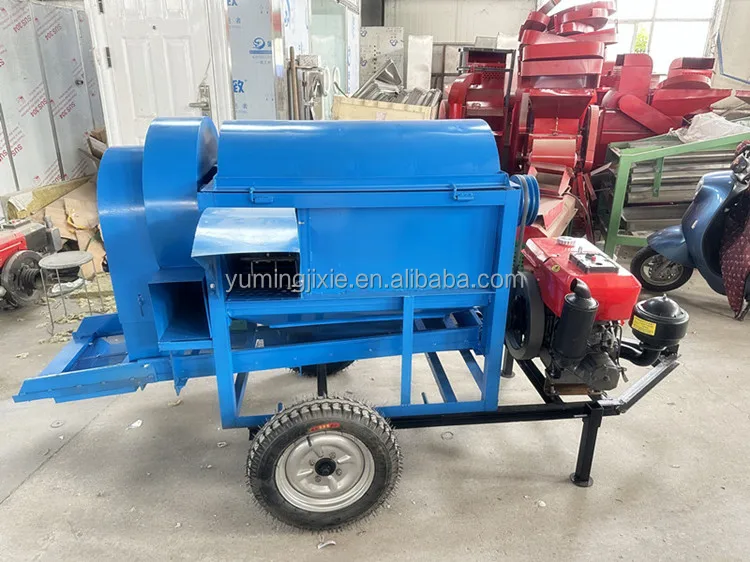 High Performance Diesel Engine Motor Driven Castor Seed Shelling ...