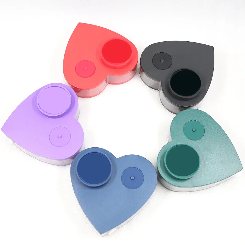 Heart Shaped Hookah - LED Light Acrylic Portable Laser