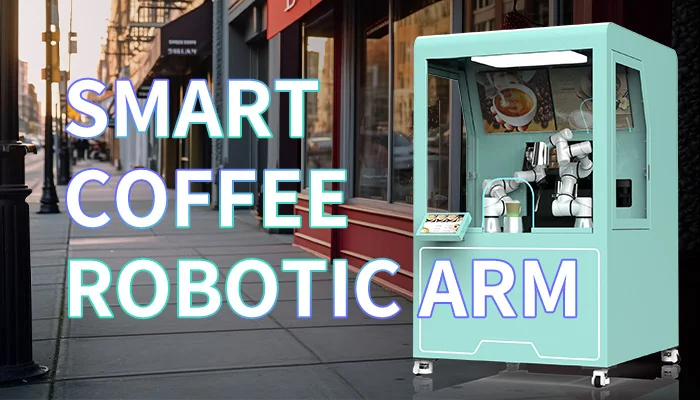 Automatic Coffee Vending Machine with Robot Arm - China Factory