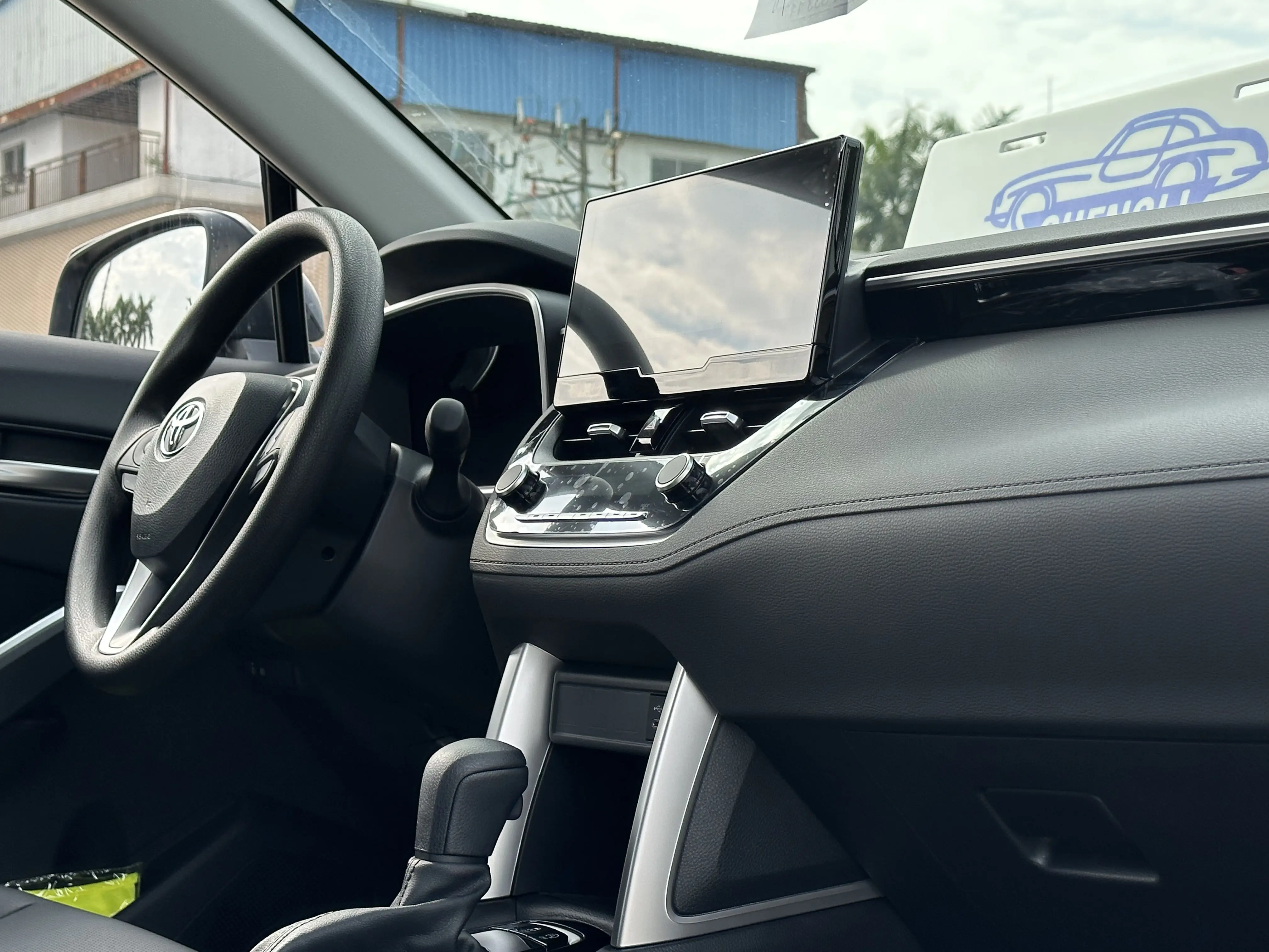 2023 Toyota Corolla Cross Frontlander Hybrid Car Light Dark Interior ...