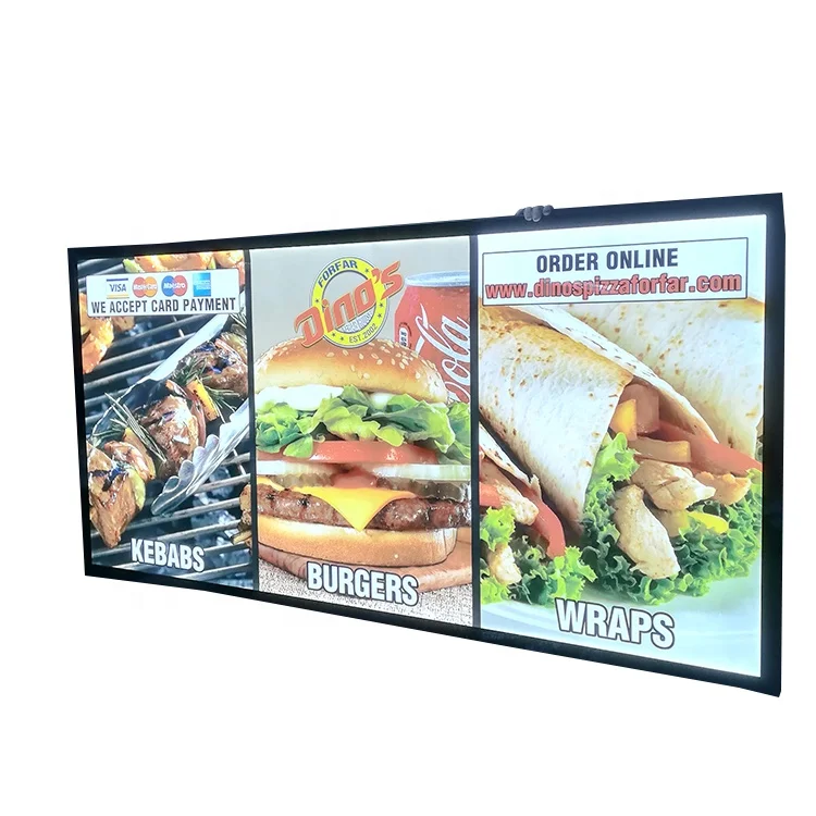 Wholesale Light Signs Menu Display Board Restaurant Advertising Fast ...