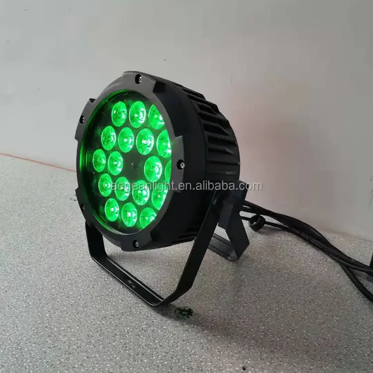 New 18 X 18w Stage Effect Led Par Light Rgbwa Uv 4/5/6 In1 Multicolor ...