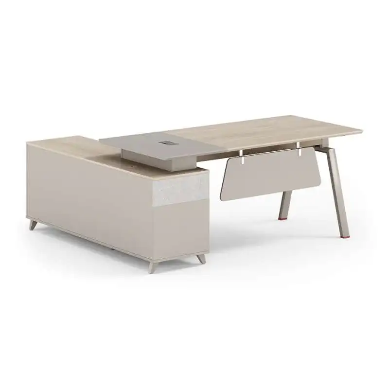 Modern Design Black Mid-back Office Desk Adjustable Headrest Fabric And ...