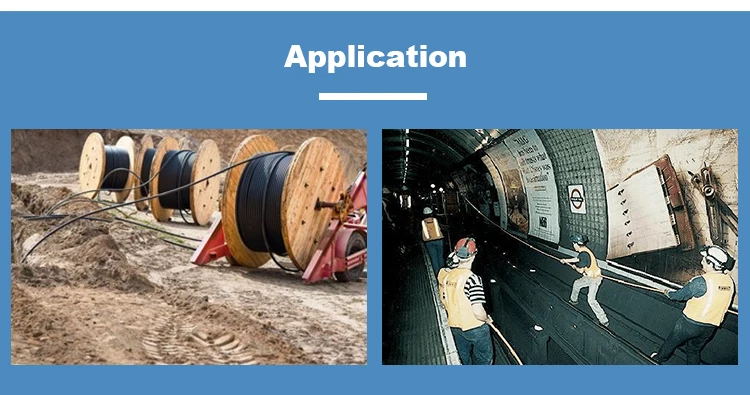 GYTA53/GYTS53/GYTZA53 Direct-Buried Armored Fiber Optic Cable 288 Core ...