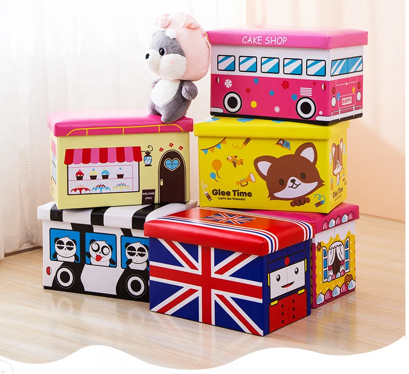 Alibaba.com: Lidl Folding Storage Ottoman With Lid, Children Storage ...