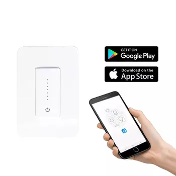 Led Tuya Dimmer 2.4g Wifi Alexa Google 240v 60hz Wall Touch Dimmer 3 ...