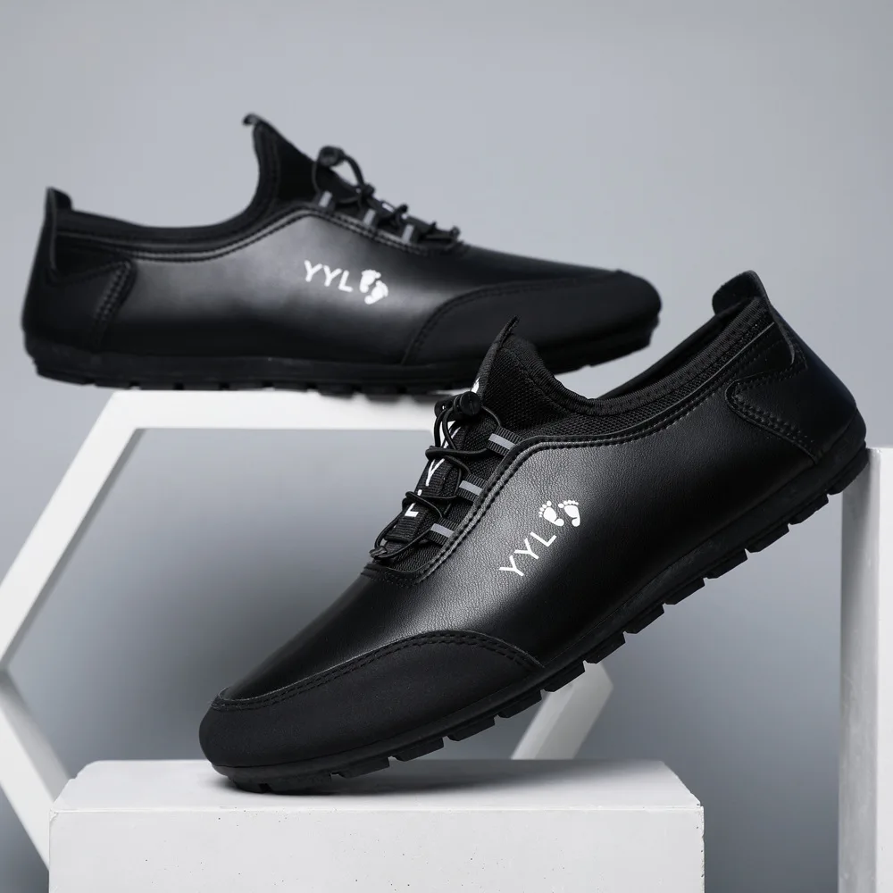 New Style Business PU Men's Casual Shoes - Trendy & Comfortable
