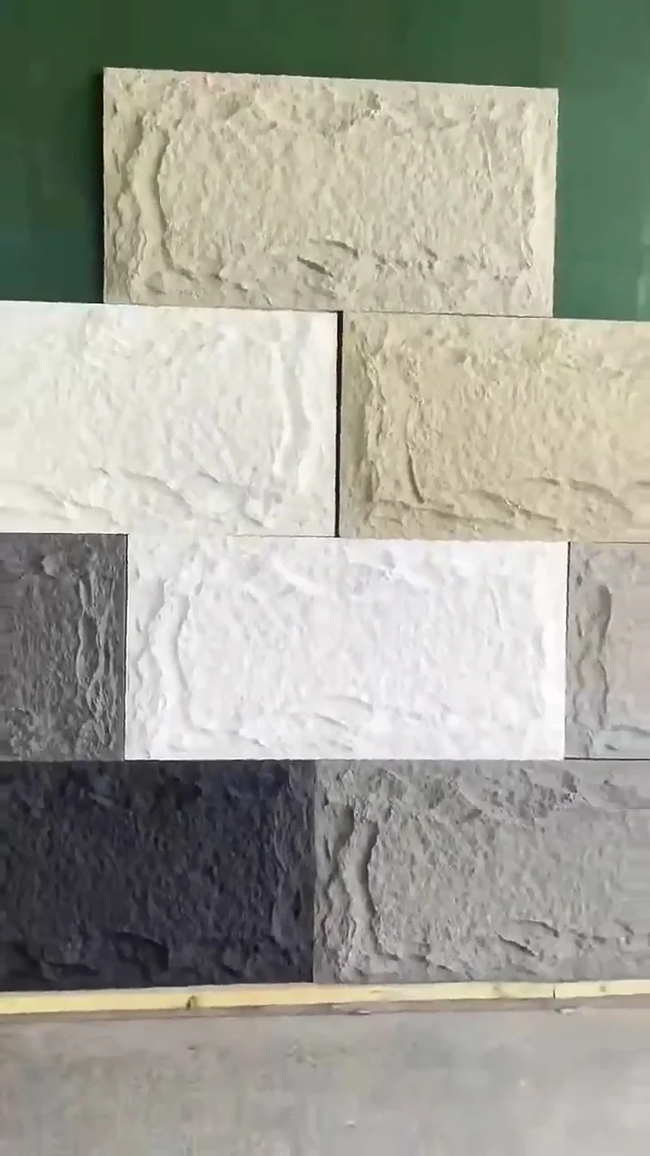 3d Texture Stone For Exterior Artistic Pu Stone Cladding Faux Stone ...