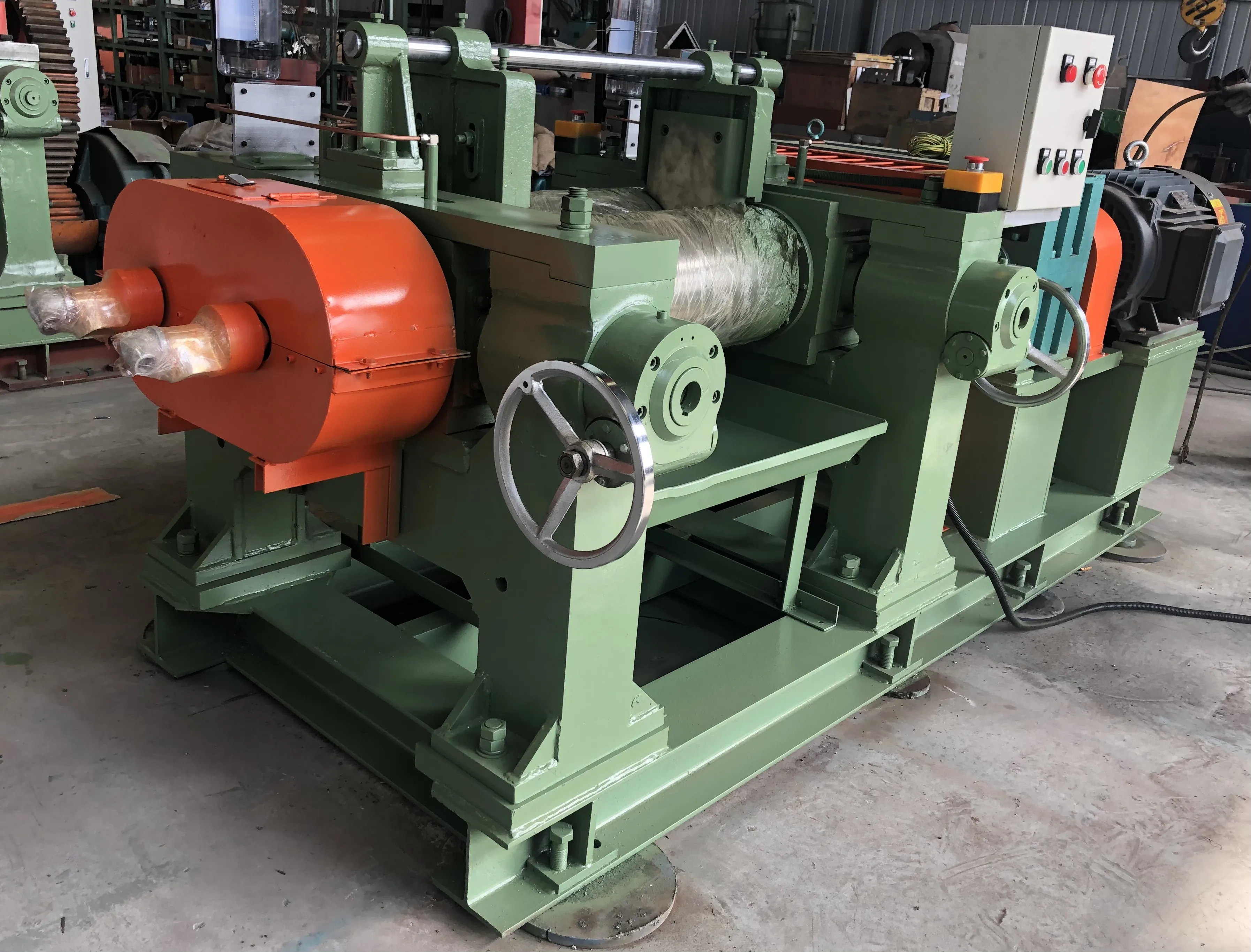Two Roll Rubber Mix Milling Machine for Lab & Industry