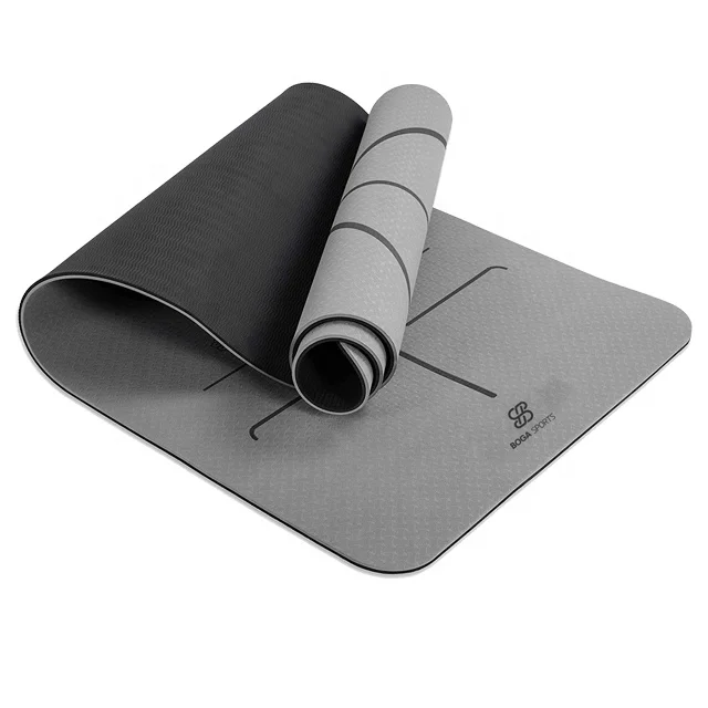 Custom Printed Eco-Friendly TPE Yoga Mats - Thick & Durable