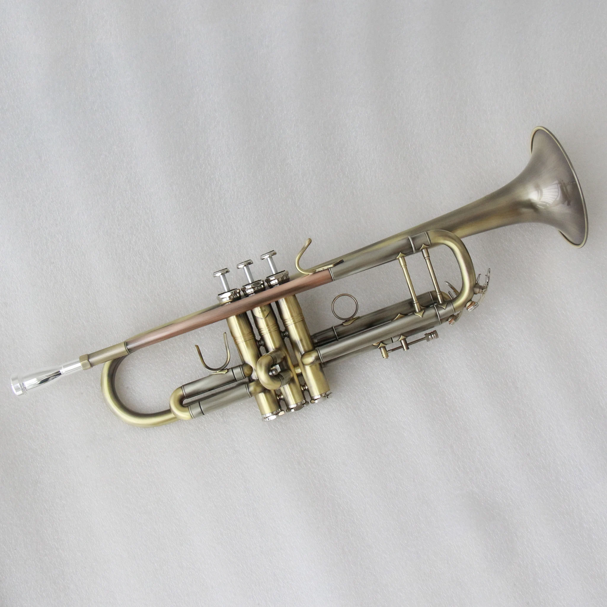Trumpet Professional Copy Trumpet Famous Style Antique Surface ...