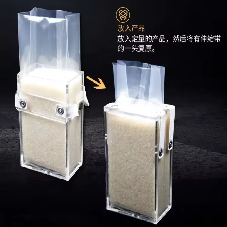 Customizable PE Plastic Rice Mold Acrylic Brick Type Mold for Grain ...