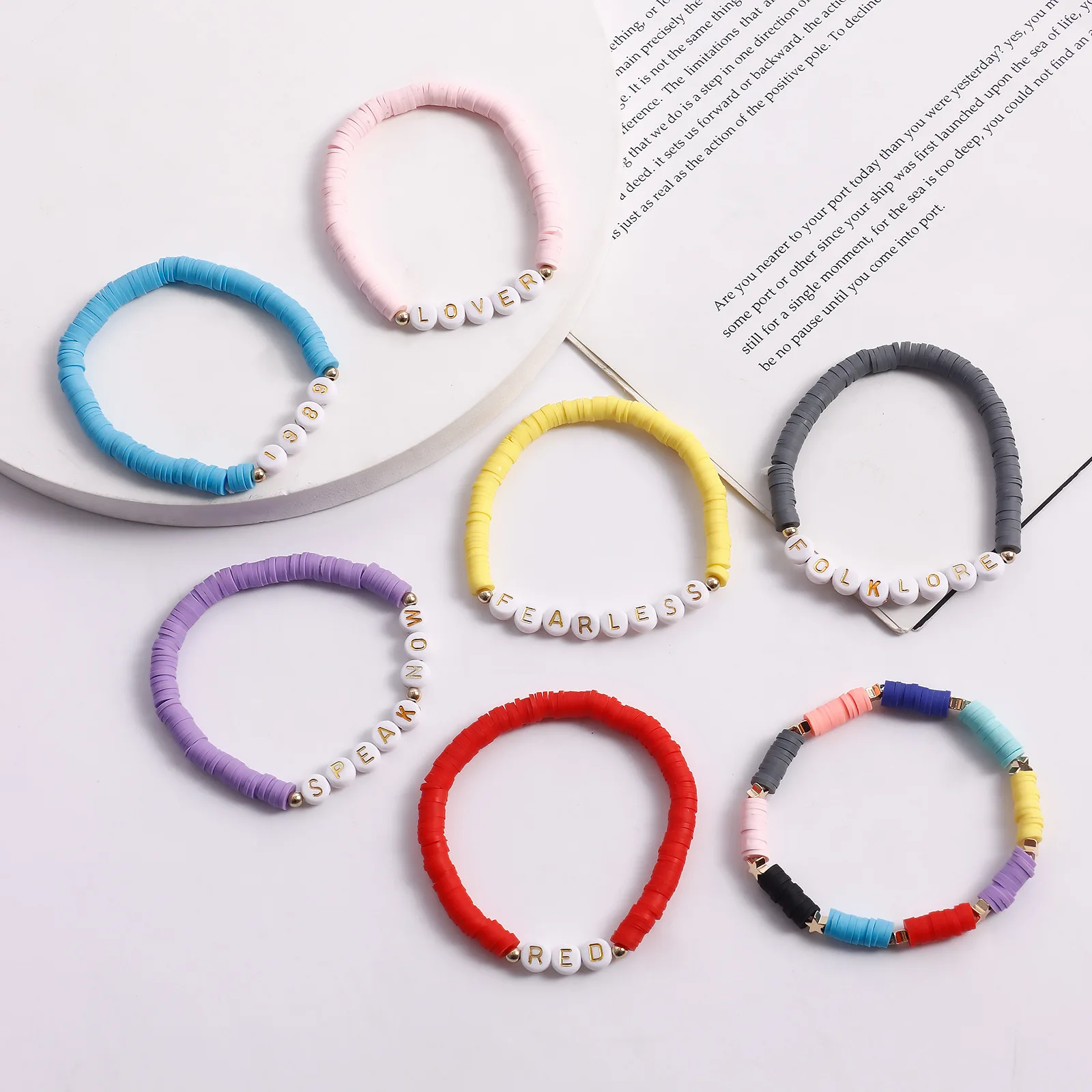 Taylor Singer Swift Friendship Bracelets Music Fans Personalized ...