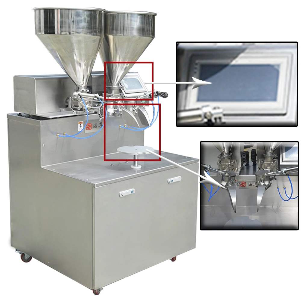 Wafer Bread Cream Spreading Machine/bakery Cake Ice Cream Chocolate ...