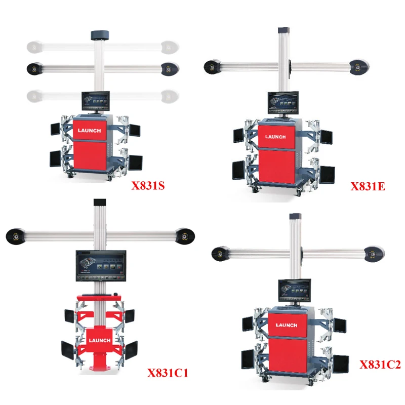 Launch X831 Wheel Alignment Machine - Precision & Accuracy