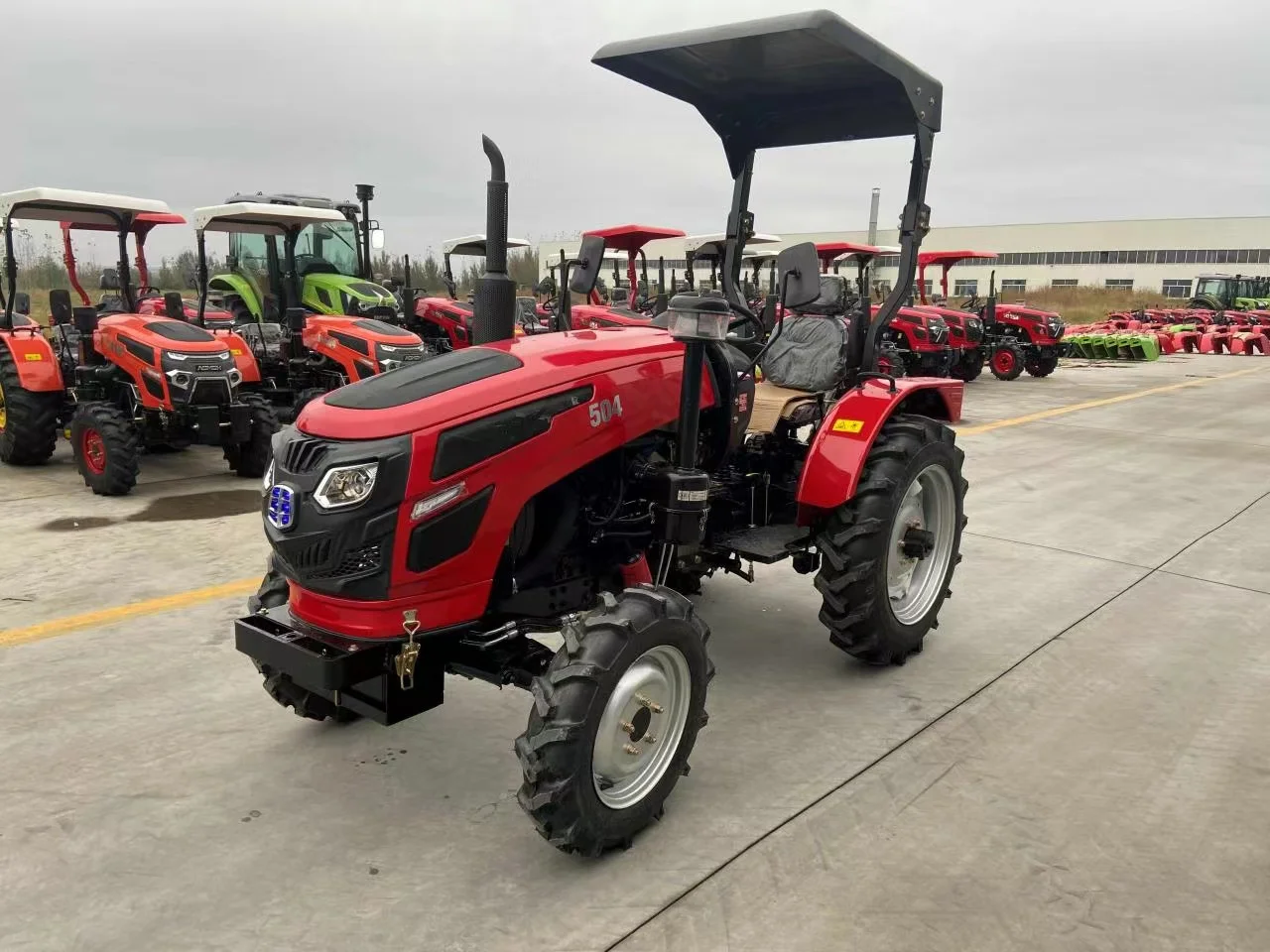 50hp Agricultural Tractors for Sale - High Safety & Performance