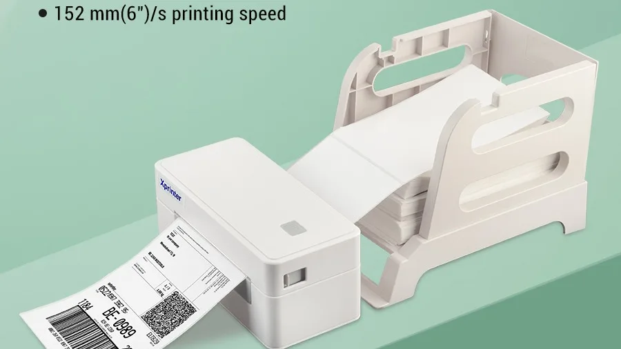 Xprinter Xp-d464b Factory Label Printer Label Printing Machine Roll ...