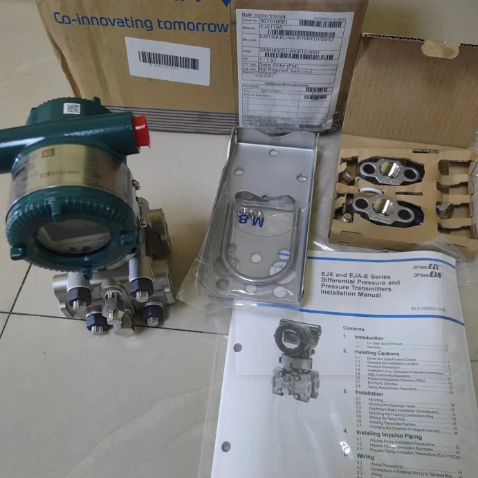 Original Yokogawa EJA530E Gauge Pressure Transmitter EJA530E-JCS9N ...