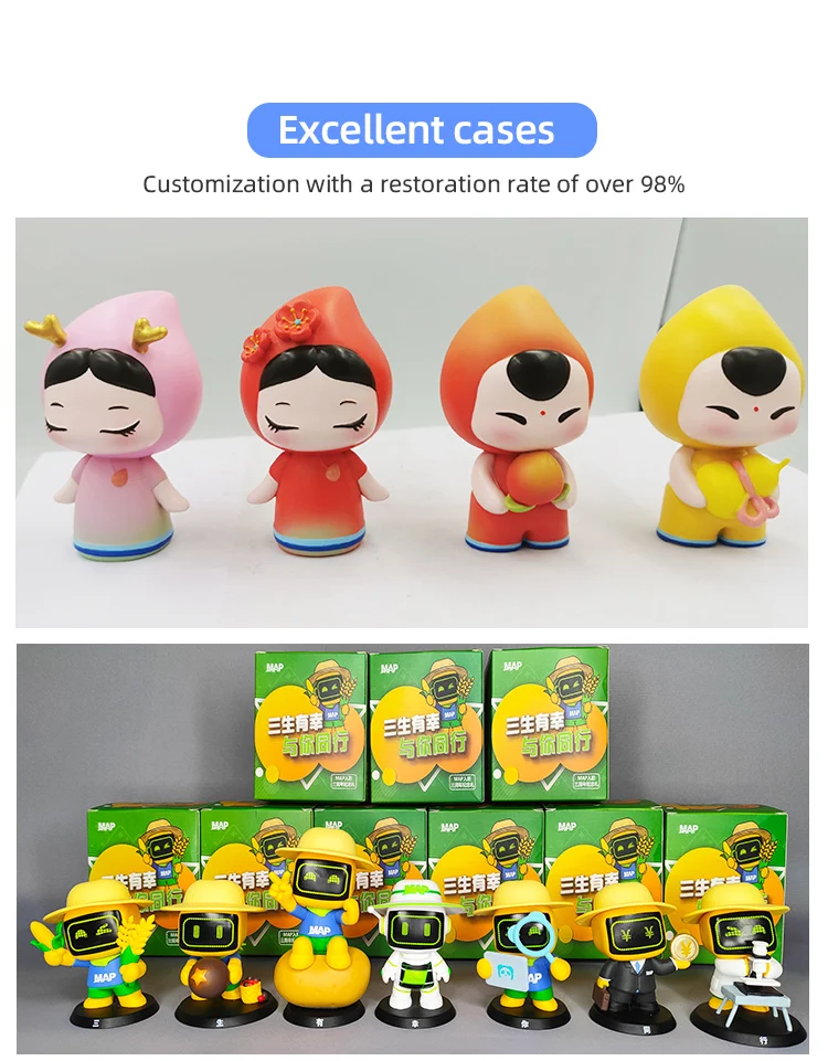 Customizable Anime Style Cartoon Themed Action Figure Toys 3d Resin ...