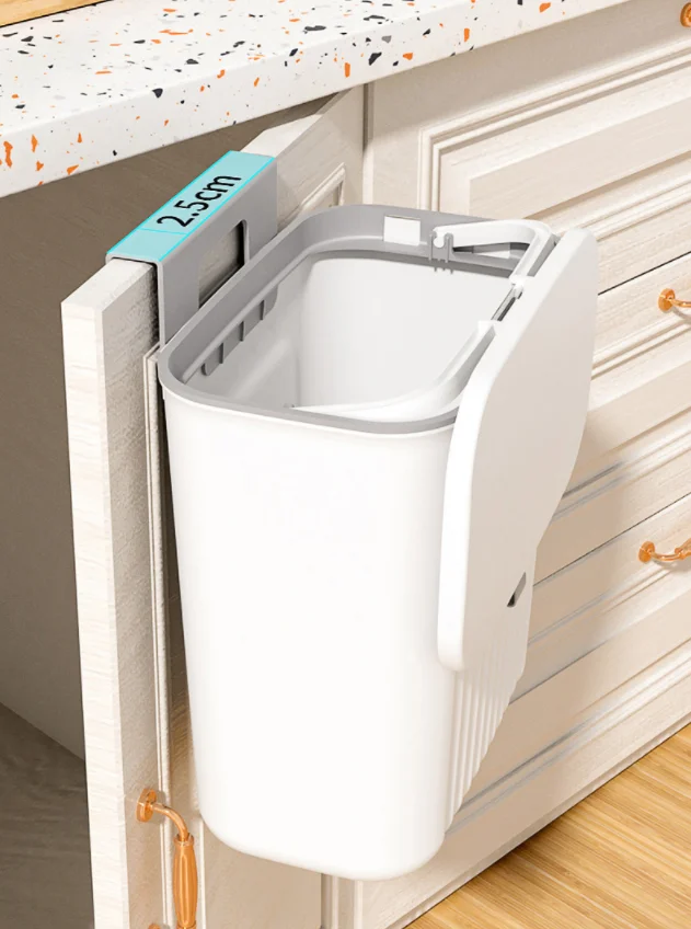 Double Sided Open Hanging Wall Mounted Storage Bucket