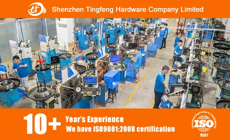 Custom High Precision Stainless Steel Extension Spring Clip Torsion ...