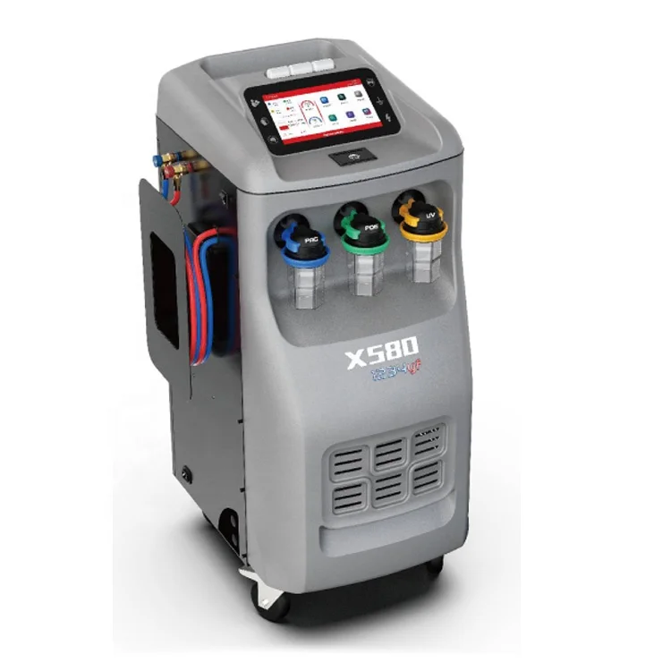 R1234YF Car Automatic AC Recharge Refrigerant Recovery Gas Filling ...