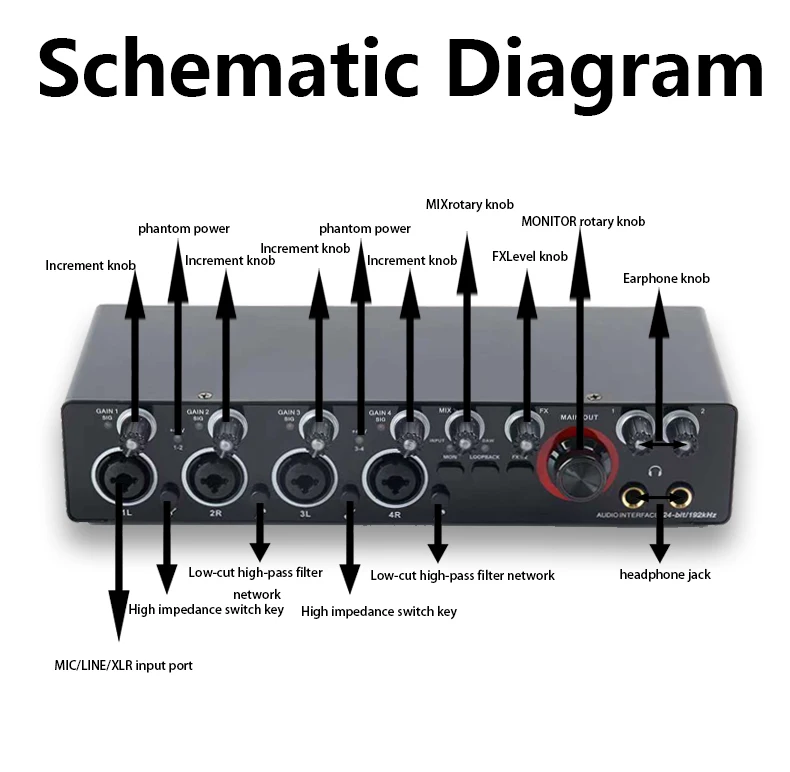 New Design Studio Sound Card with Great Price - Sound Card Price