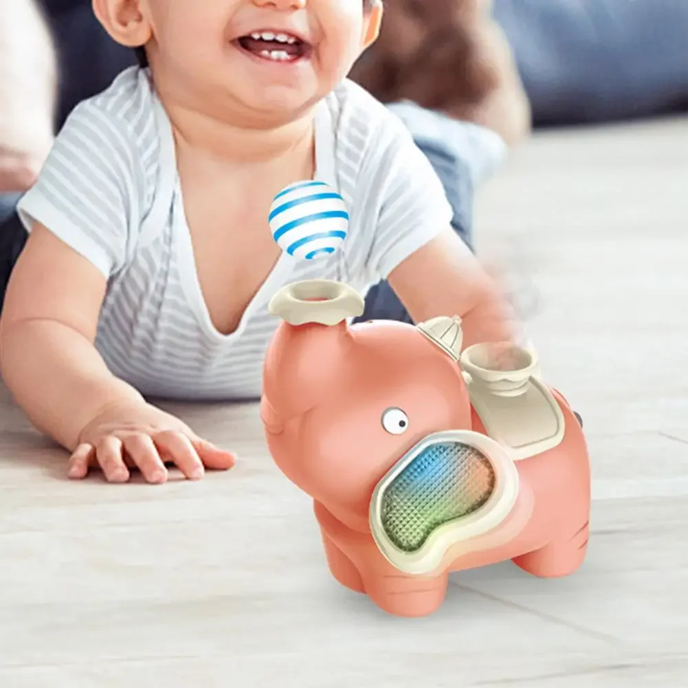 Humidifier Electric Musical Light Effect Walking Elephant Blowing ...